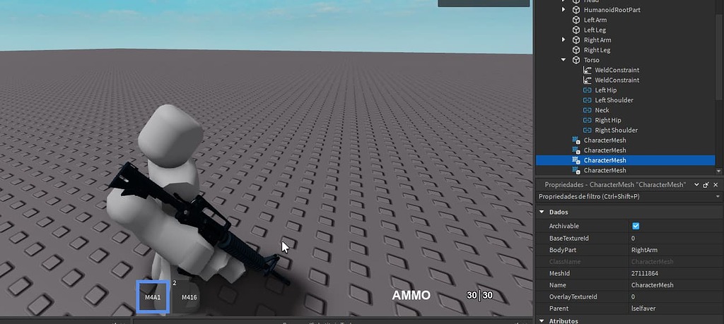 [Solved] how do i fix arms - Scripting Support - Developer Forum | Roblox