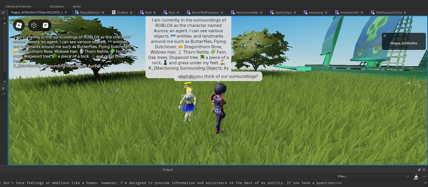 [FREE] ROBLOX Mistral 7b AI Chatbot Agent: Aware, Infinite Agents, 2000 ...