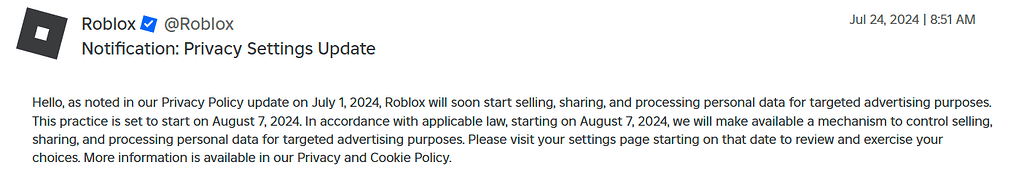 Opt-out feature will not be available until the date of commencement of ...