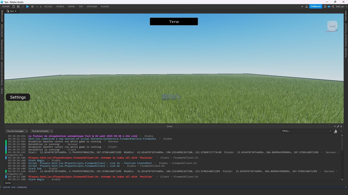 [resolved] How Fix Attempt To Index Nil With Position Scripting Support Developer Forum