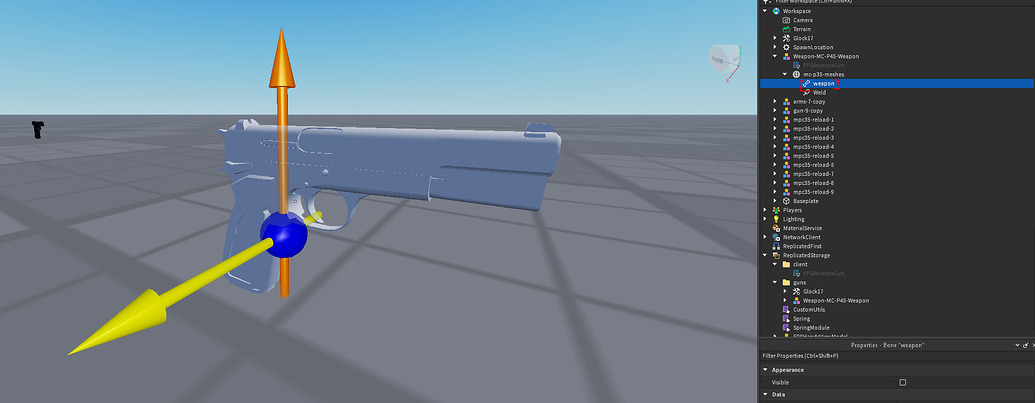 It is possible to weld parts to bones? - Art Design Support - Developer ...