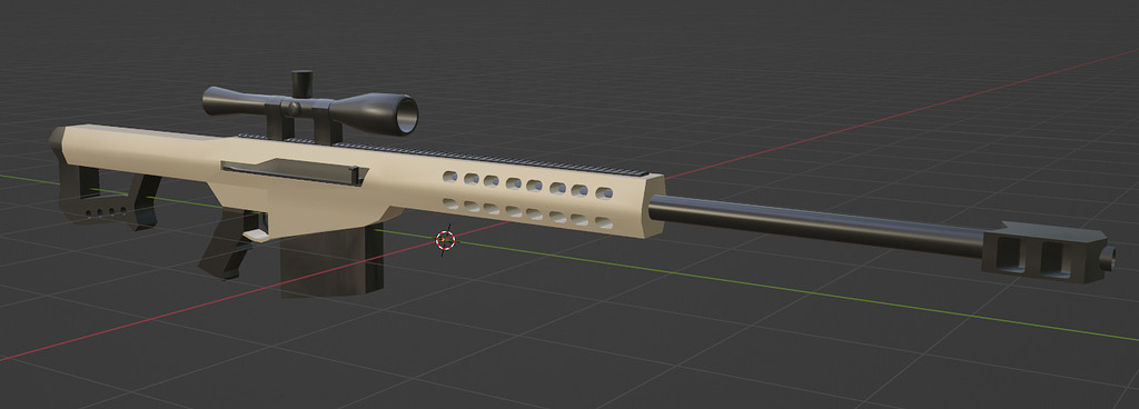 Second gun modelled and textured fully within blender! - Creations ...