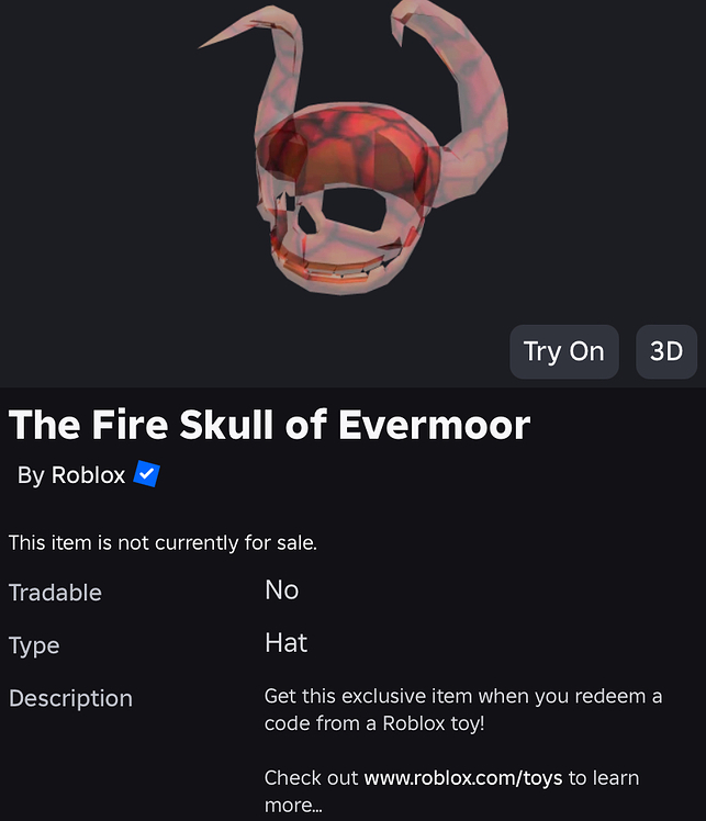 The original description of The Fire Skull of Evermoor got completely ...