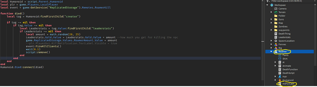Attempt to concatenate Instance with string - Scripting Support ...