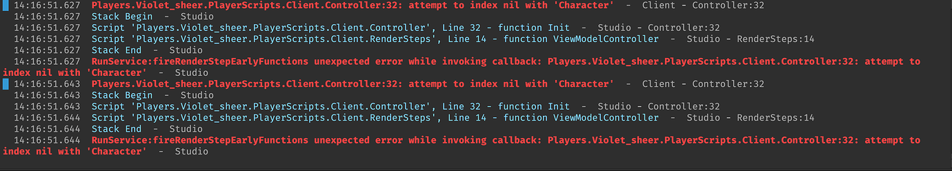 Restructuring code is breaking scripts - Scripting Support - Developer ...