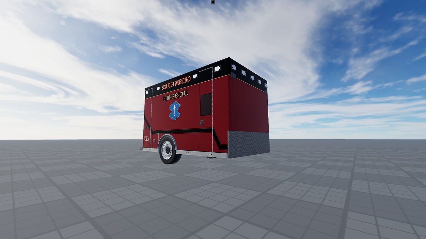 Semi Realistic Ambulance (half model) - Creations Feedback - Developer ...