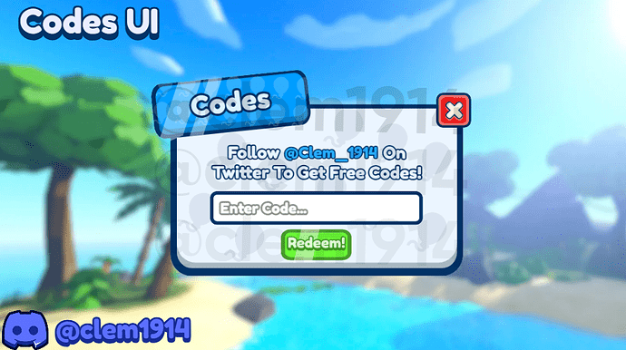 Cartoon UI CODES - Creations Feedback - Developer Forum | Roblox
