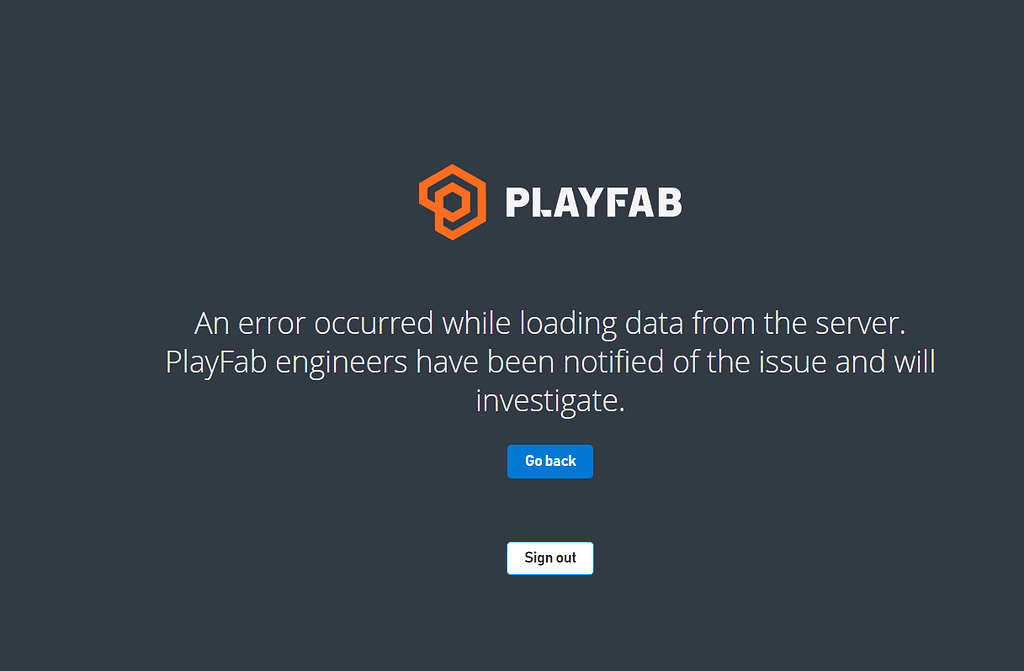 Roblox playfab portal is down - Website Bugs - Developer Forum | Roblox