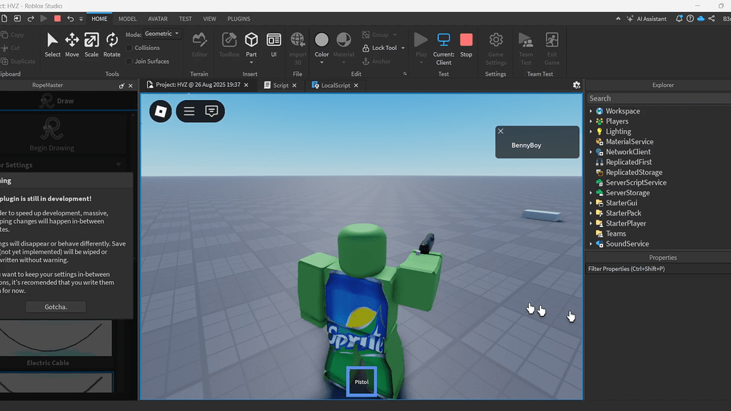 How can I stop my character from flying? - Scripting Support - Developer Forum | Roblox