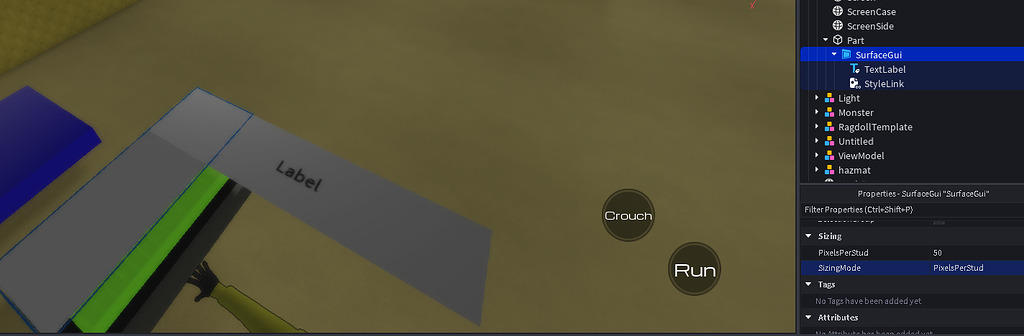 Surface gui doesnt work - Art Design Support - Developer Forum | Roblox