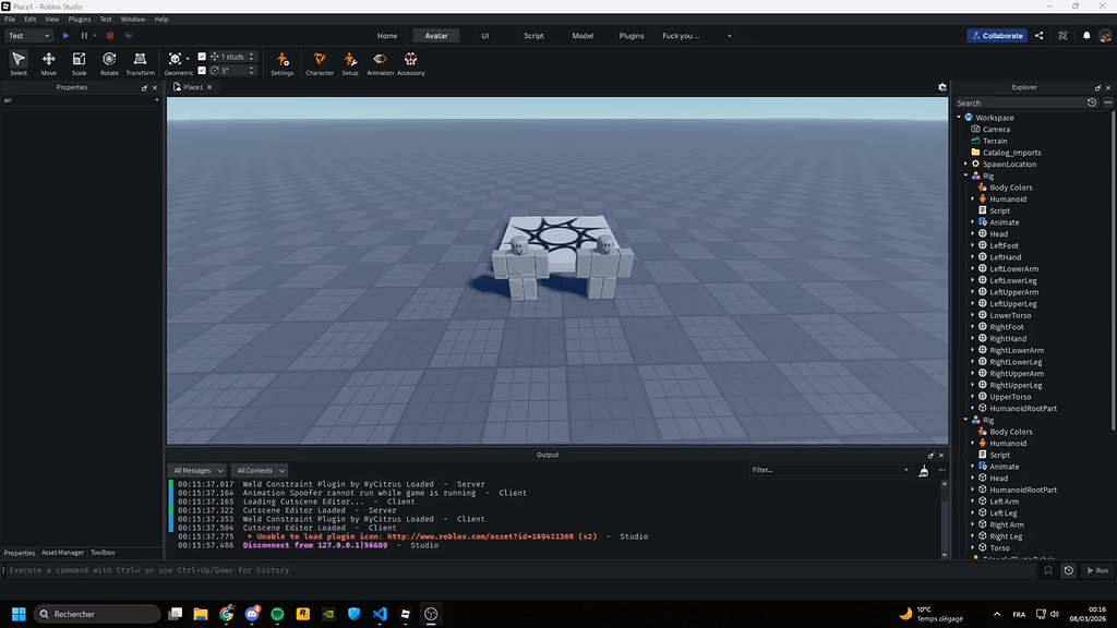 R15 Rig Growing Back Motor6D Locally - Scripting Support - Developer ...