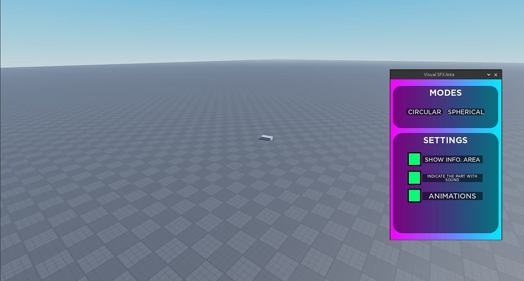 Rate my plugin - visual sfx area - Creations Feedback - Developer Forum | Roblox