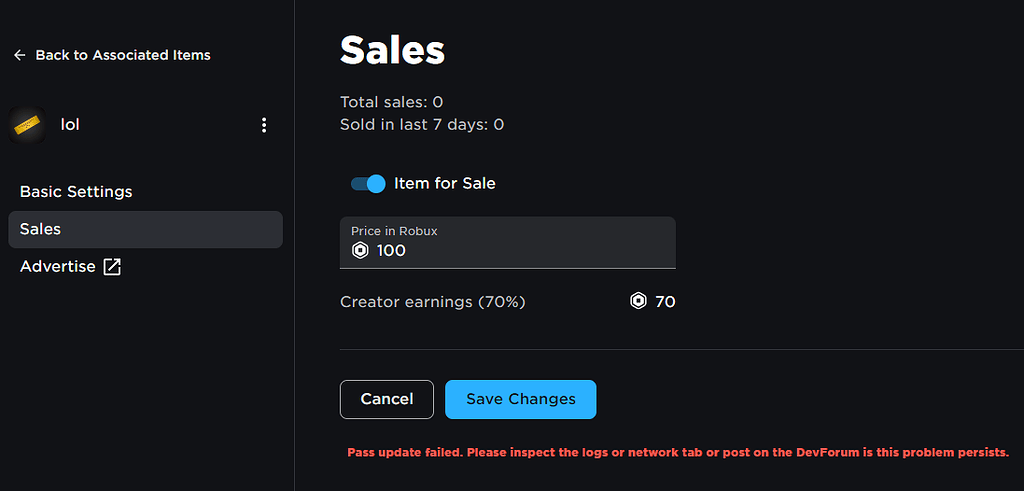 Issue with updating Gamepass - Platform Usage Support - Developer Forum ... Issue with updating Gamepass - Platform Usage Support - Developer Forum ...