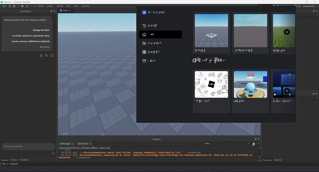 [*Resolved!*]Start Page Ui shows up when opening a game - Platform ...