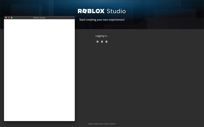 Studio is stuck during login on Mac - Platform Usage Support ...