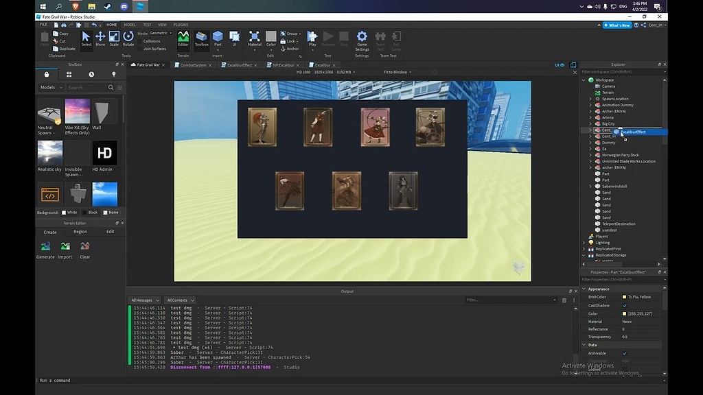 How do I put and weld a part to a sword? - Scripting Support - Developer Forum | Roblox