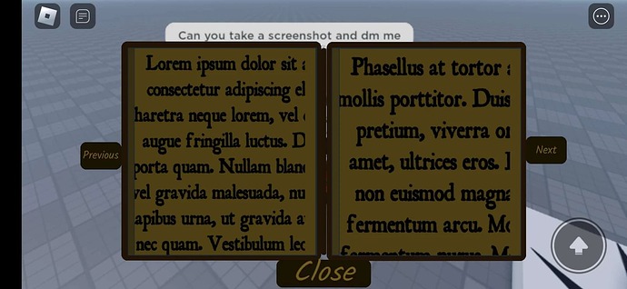 Book Text GUI Fix for all devices - Art Design Support - Developer ...