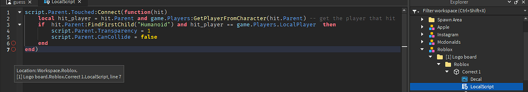 Need some help with scripting! - Platform Usage Support - Developer Forum | Roblox
