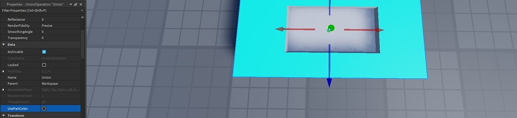 Ability To Color Unions (Part By Part) - Studio Features - Developer ...