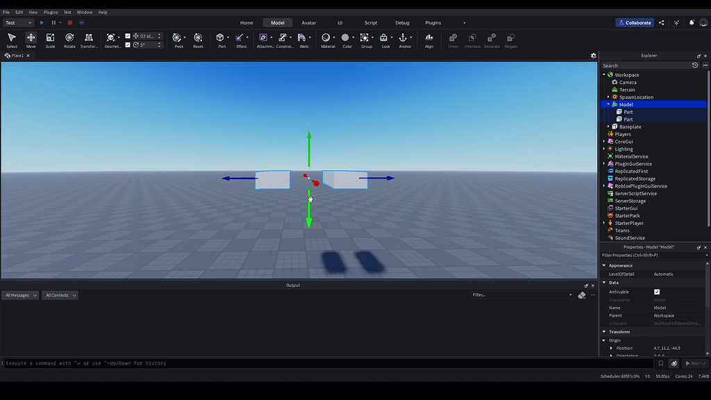 Uncentered pivot makes parts teleport when using the move handle ...