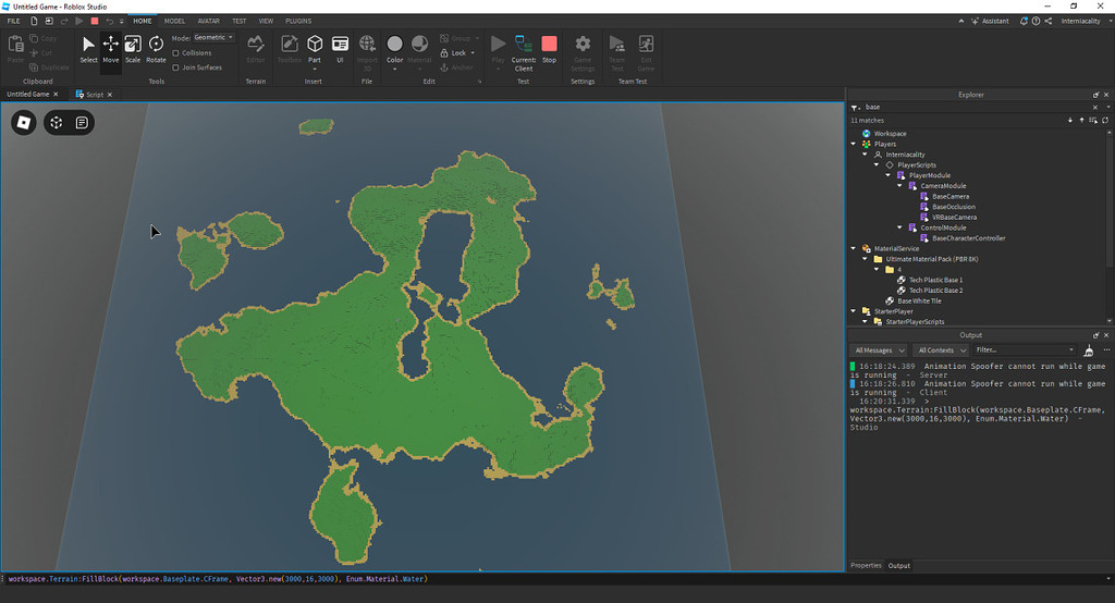 Islands with Simplex, wondering how to add cliffs and landmarks - Scripting Support - Developer ...