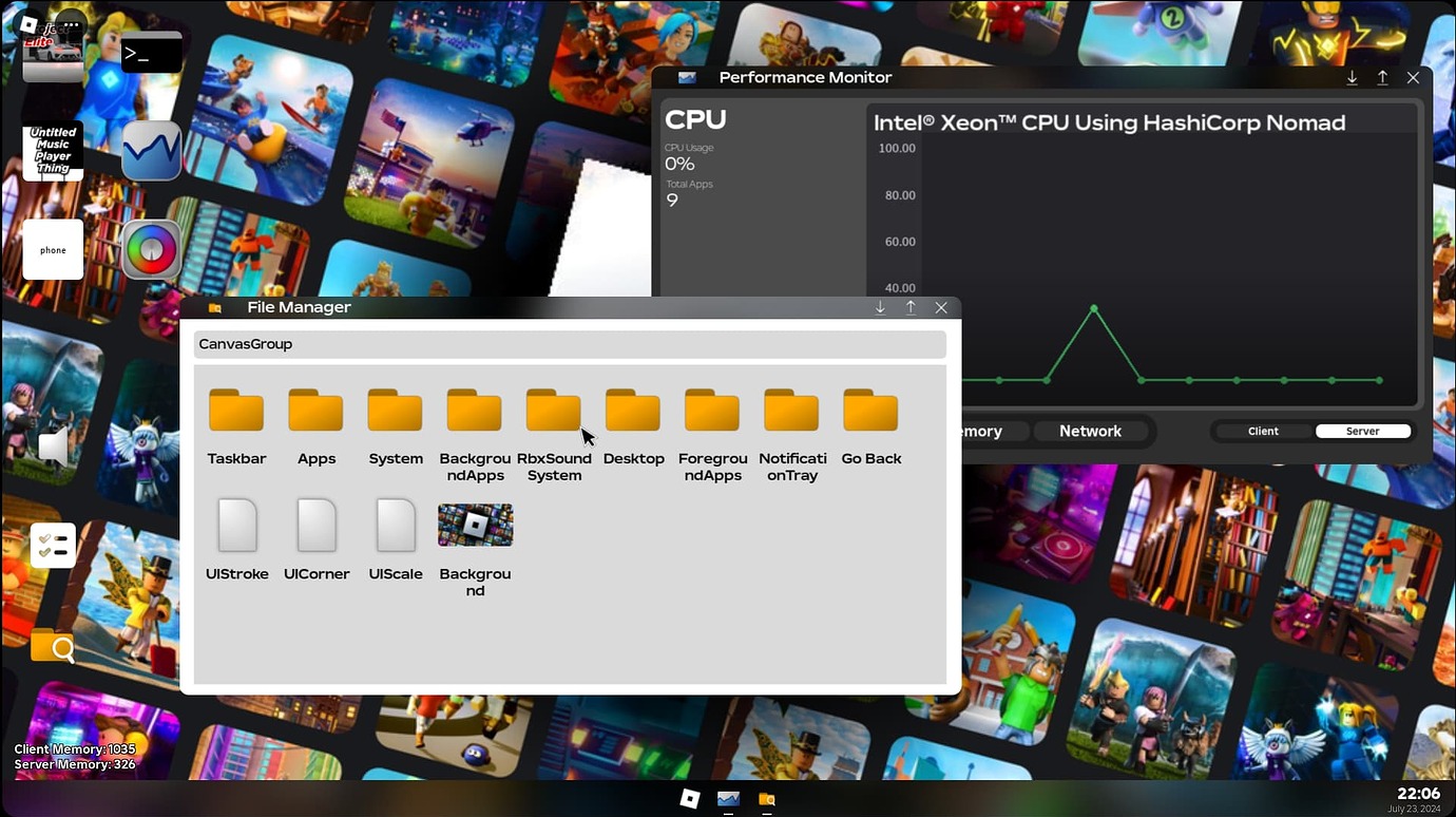 RobloxOS: A Modern and open source operating system within Roblox - Creations Feedback ...