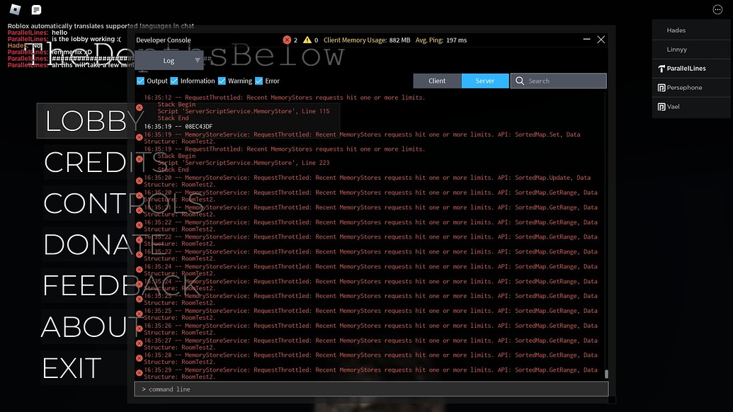 MemoryService: Request Throttled: Recent memoryStores request hit one ...