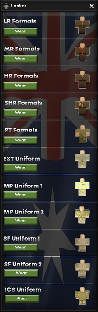 Just finished making this Locker UI for a Commission. Thoughts ...