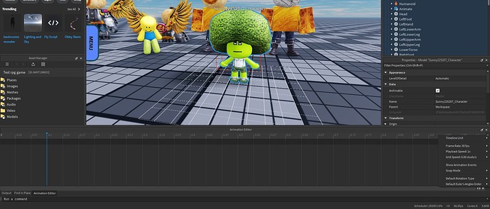 Animation Editor half broken and uncompleted - Studio Bugs - Developer Forum | Roblox