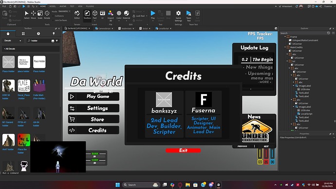 Would this be a great simple credits UI? - Creations Feedback ...
