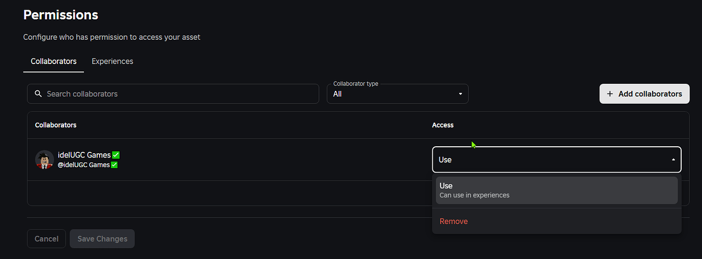 Expanded Sharing for Assets - Announcements - Developer Forum | Roblox