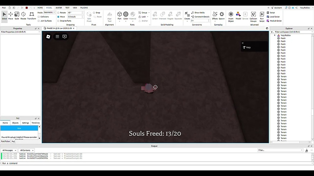 Player somehow colliding with nothing - Building Support - Developer ...
