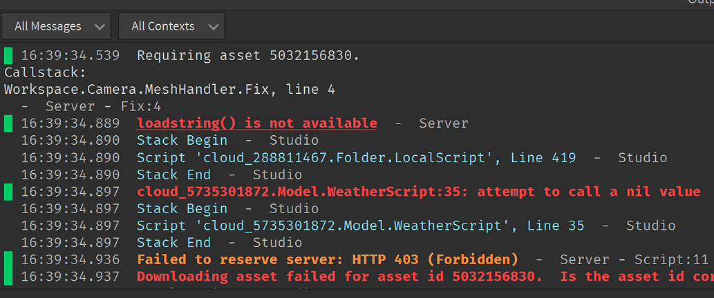 Help Solving HTTP 403 (Forbidden) Error - Scripting Support - Developer ...
