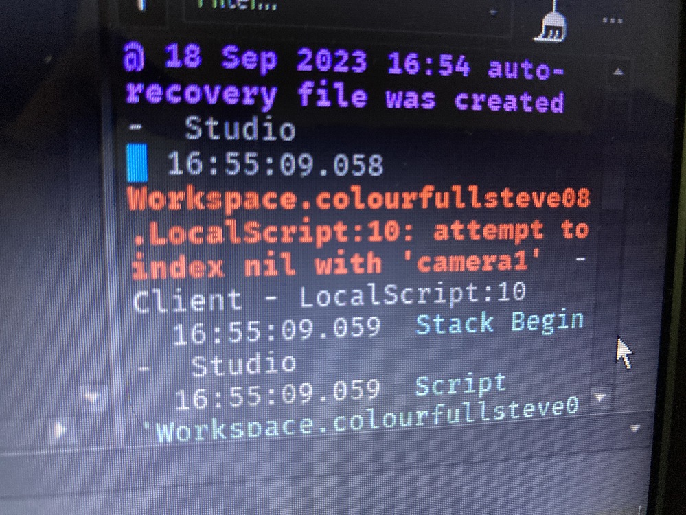 Problem with Part recognize by Roblox - Scripting Support - Developer Forum | Roblox