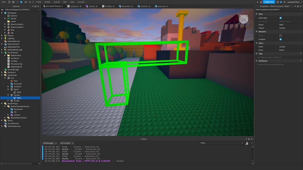 Tool exist in workspace while being in Hand - Scripting Support - Developer Forum | Roblox