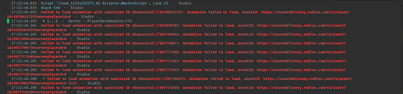 Completely crashing - Studio Bugs - Developer Forum | Roblox