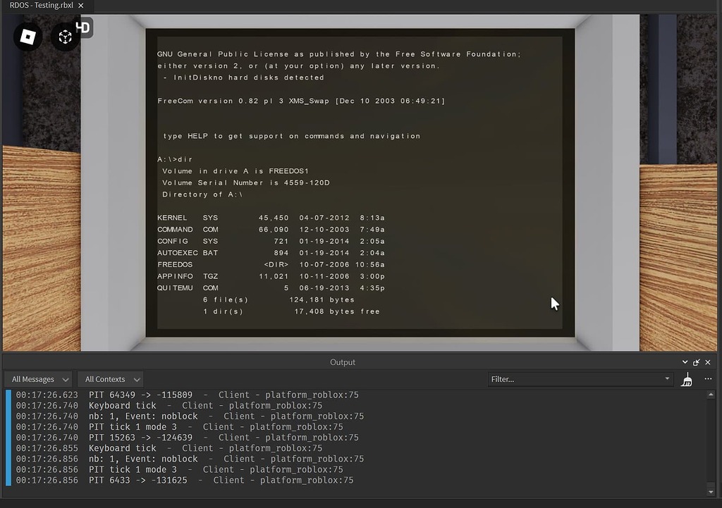 Finally working - IBM PC Emulator - Creations Feedback - Developer ...