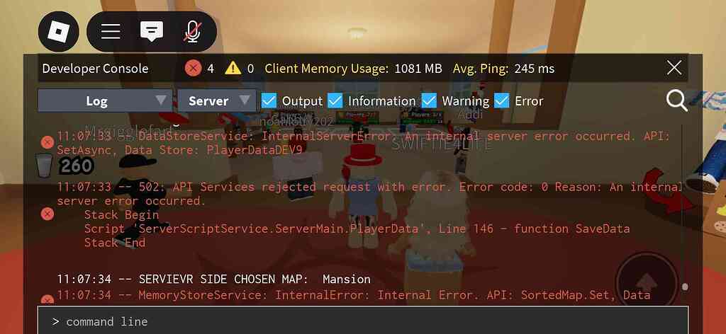Failing to Teleport from Lobby to Main Place - Roblox Application and ...