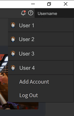 Introducing Seamless Account Switching on Roblox - Announcements ...