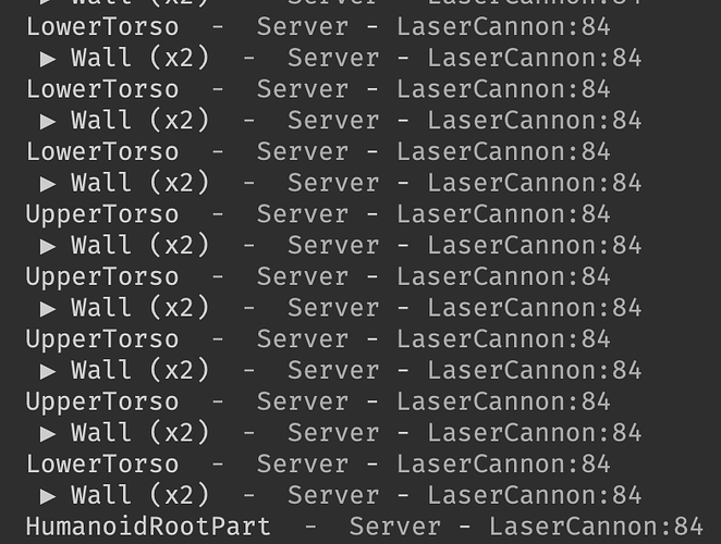 Raycast only hits humanoidRootPart and torso? - Scripting Support ...