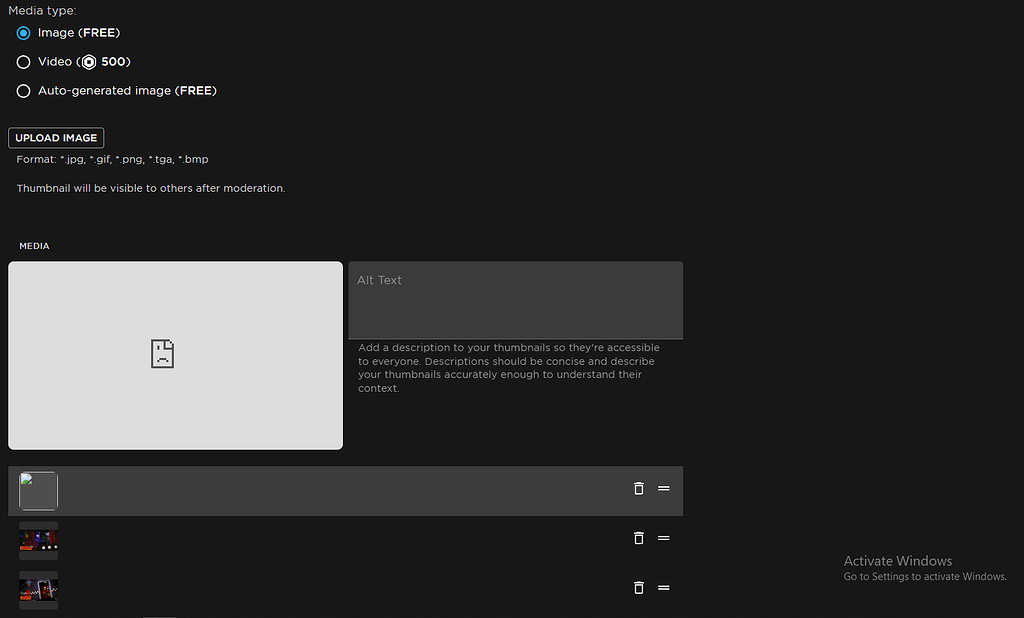 Is this meant to happen when uploading Youtube Video Thumbnail? - Platform Usage Support ...