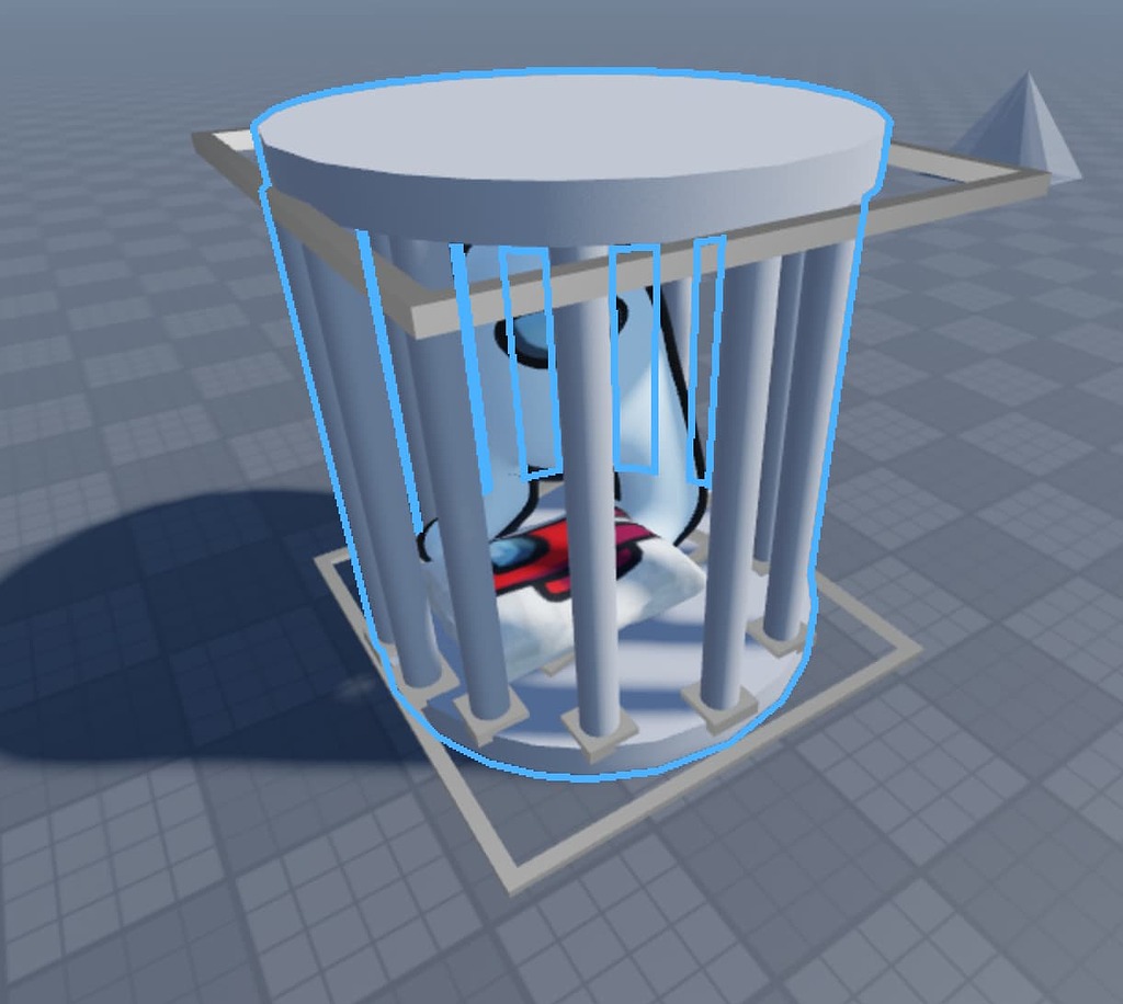 Weird grid appearing under all parts after importing 3d model ...