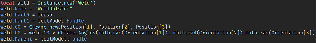 Weld C0 Trouble - Scripting Support - Developer Forum | Roblox