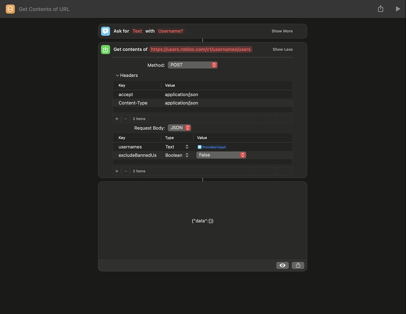 Apple Shortcuts Post Api - Scripting Support - Developer Forum | Roblox