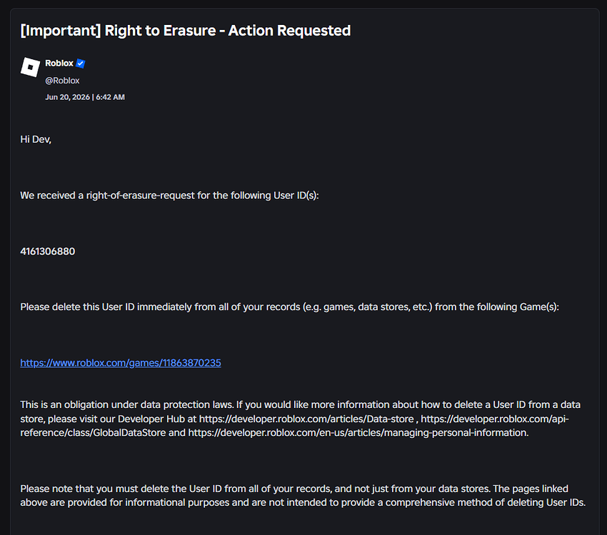Is Right to Erasure getting abused? - Platform Usage Support ...
