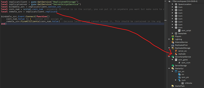 Need help making Corn pickup serverside - Scripting Support - Developer Forum | Roblox