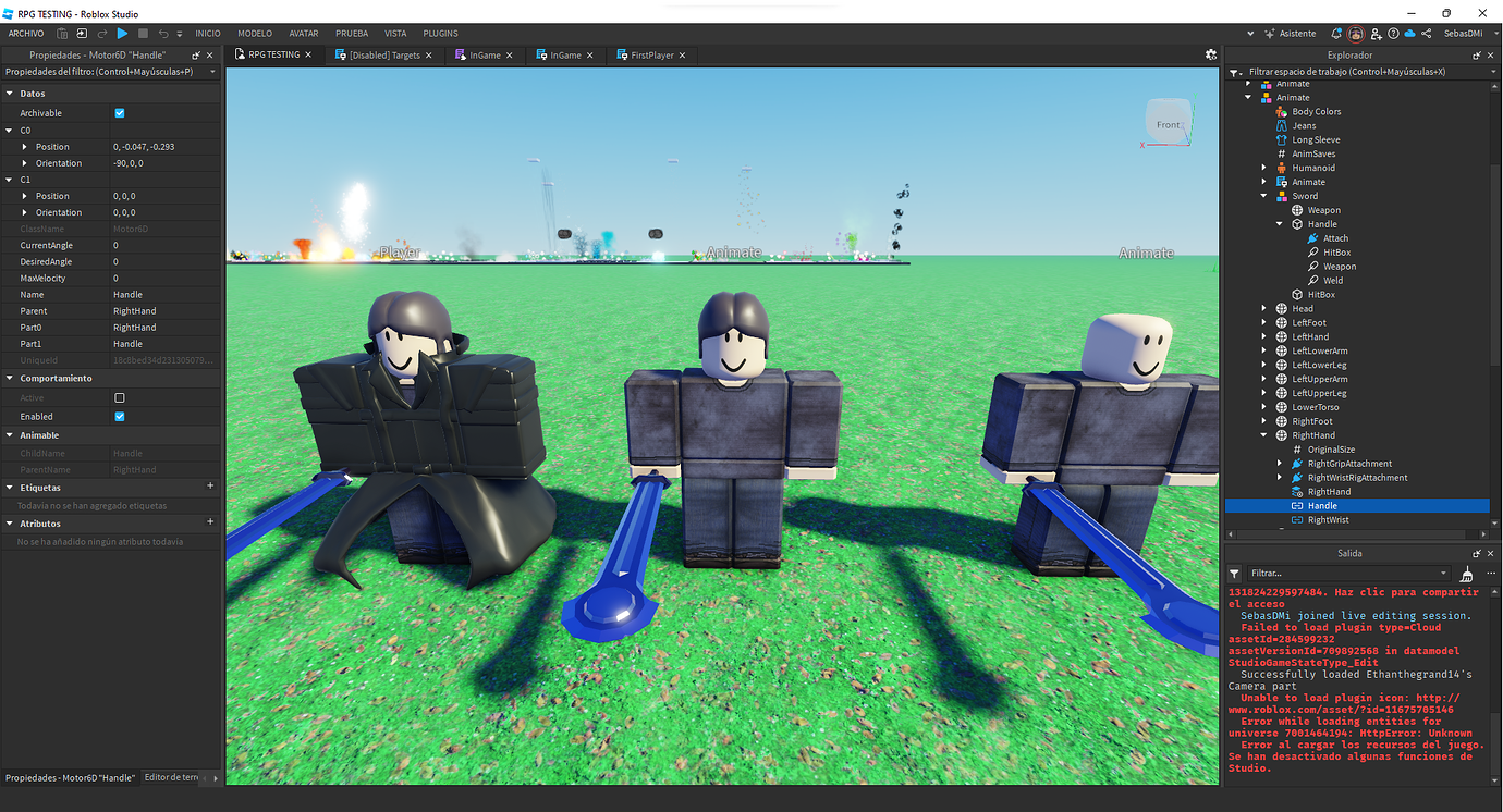 Sword Animation With Motor6D - Scripting Support - Developer Forum | Roblox