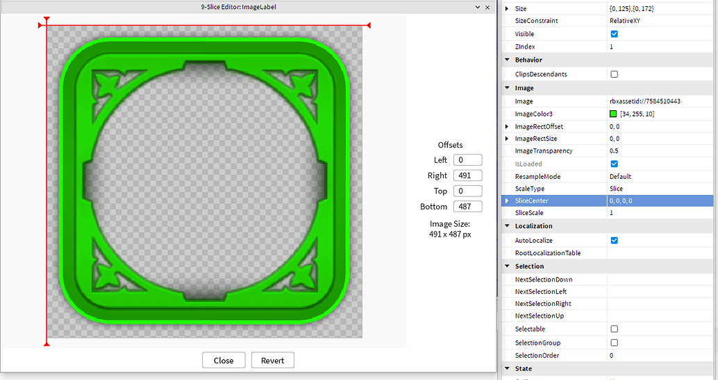 Using ImageRectOffset/ImageRectSize shrinks an image on larger screen resolutions - Engine Bugs ...