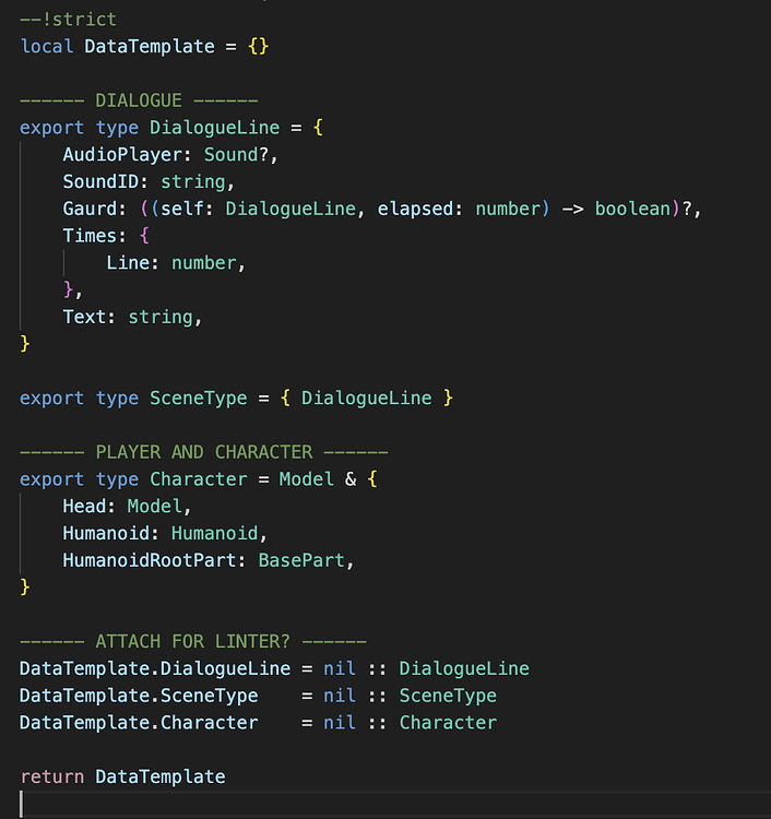 VSCode Undefined Exported Type - Scripting Support - Developer Forum ...