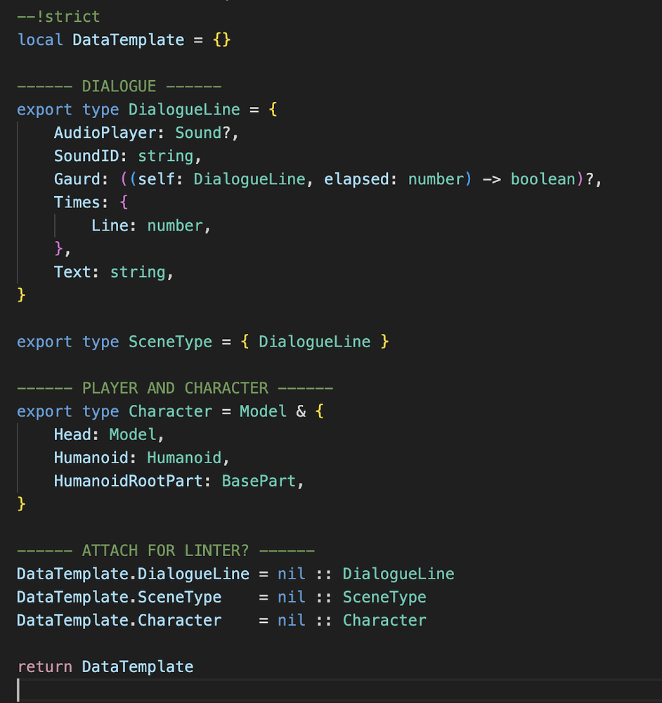 VSCode Undefined Exported Type - Scripting Support - Developer Forum ...